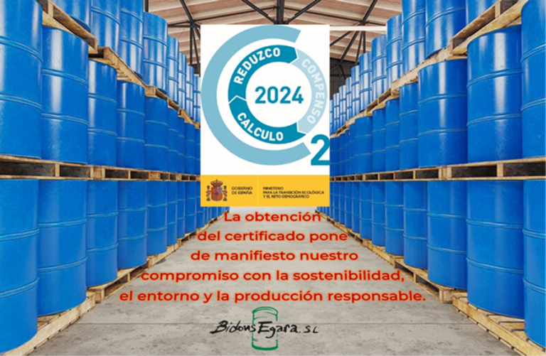 BIDONS EGARA renueva su certificado de registro de la huella de carbono ...